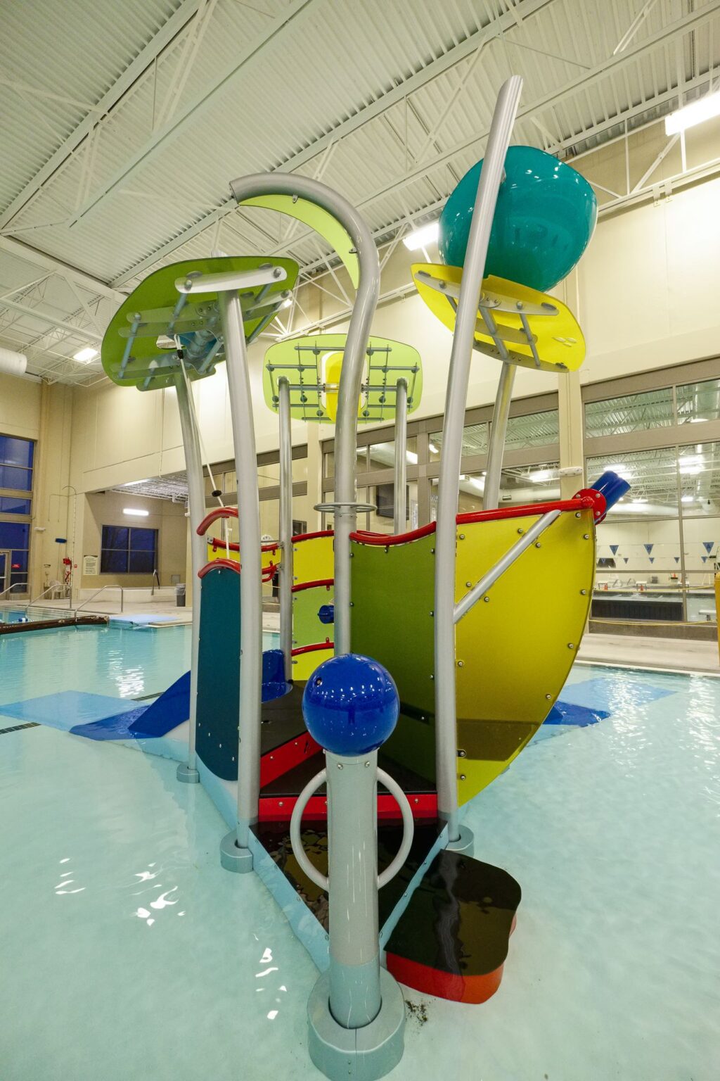 Aquatix Encourages Interactivity with Two New Aqua Playstructures | Aquatix