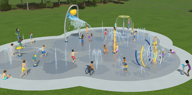 Tipton Splash Pad | Aquatix