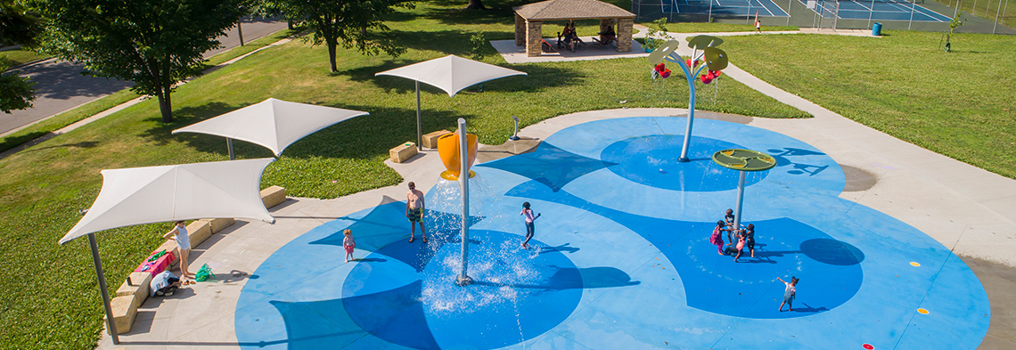 Drake Park Splash Pad | Aquatix