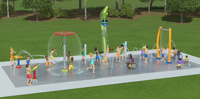 JFK Spray Park | Aquatix